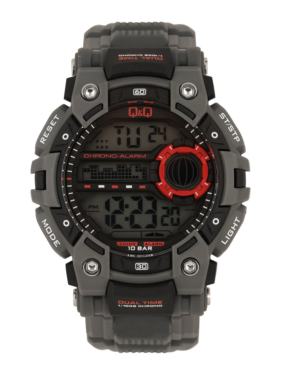 Buy Q&Q Men Grey Digital Watch M161J005Y - Watches for Men 6814769 | Myntra
