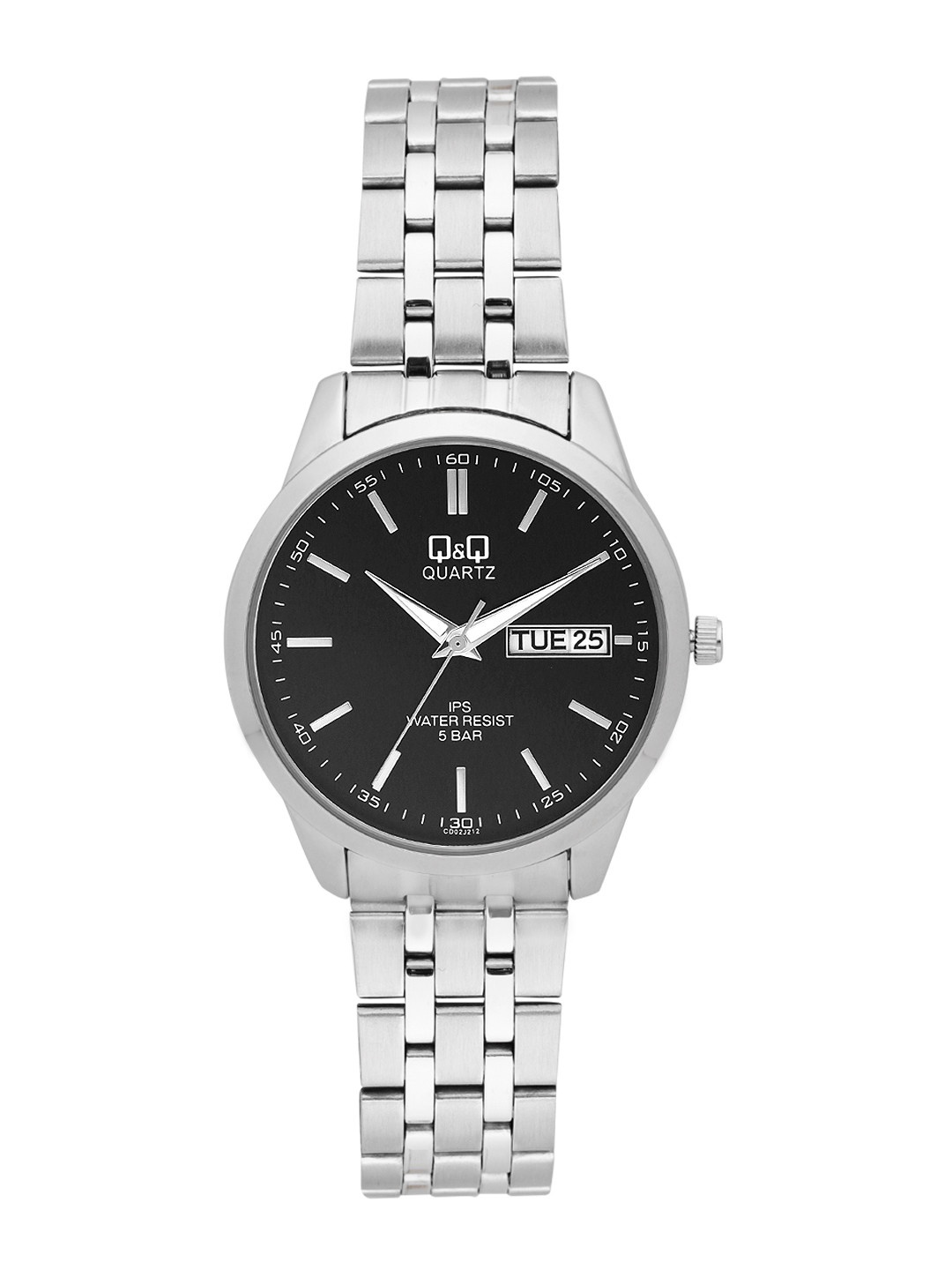 Buy Q&Q Men Black Analogue Watch CD02J212Y - Watches for Men 6814926 ...