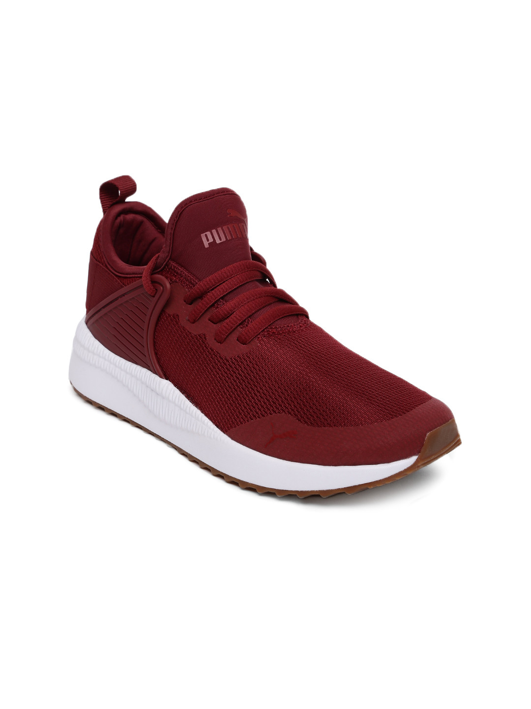 Buy Puma Kids Maroon Pacer Next Cage Sneakers - Casual Shoes for Unisex ...