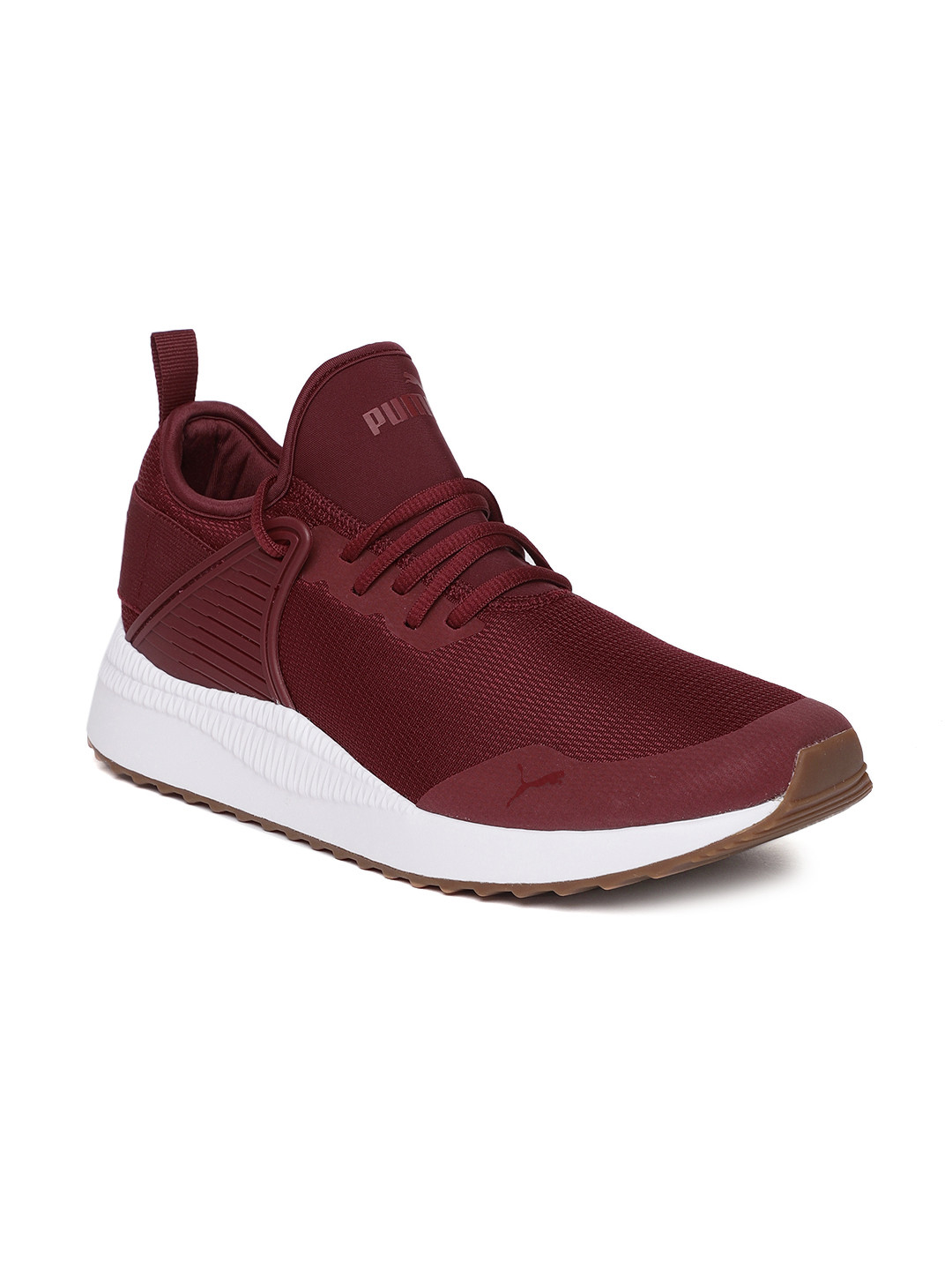 Buy Puma Men Maroon Pacer Next Cage Running Shoes - Sports Shoes for ...