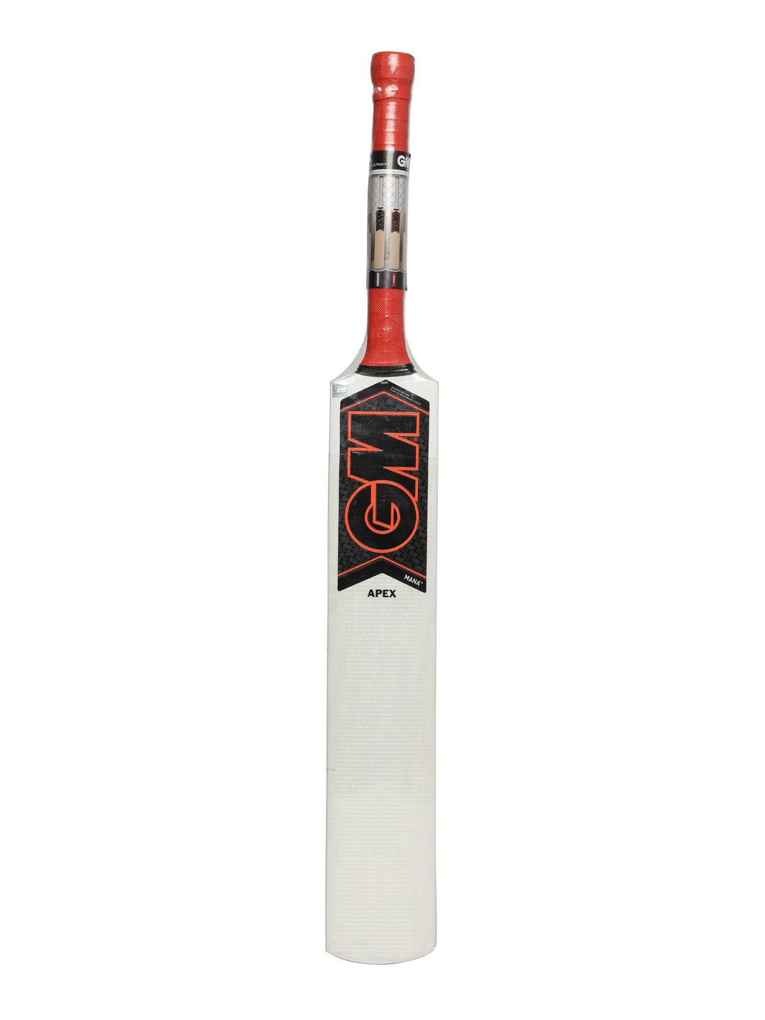 Buy GM Men White & Orange Mana Apex Cricket Bat - Cricket Bats for Men ...