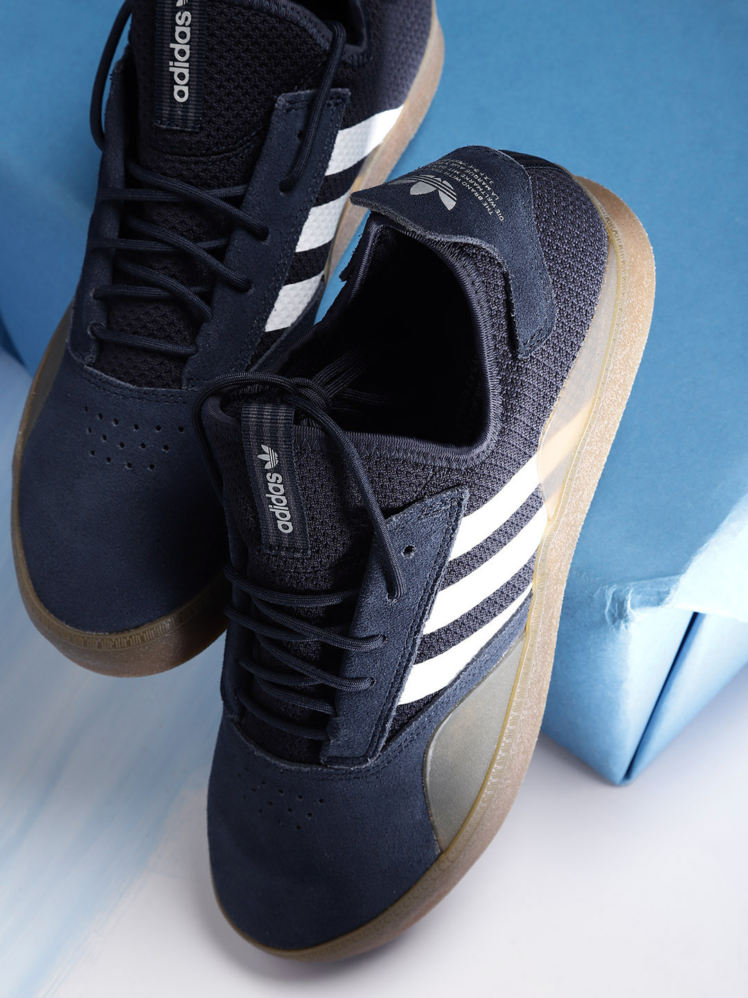 Buy ADIDAS Originals Men Navy Blue 3ST.001 Sneakers - Casual Shoes for ...