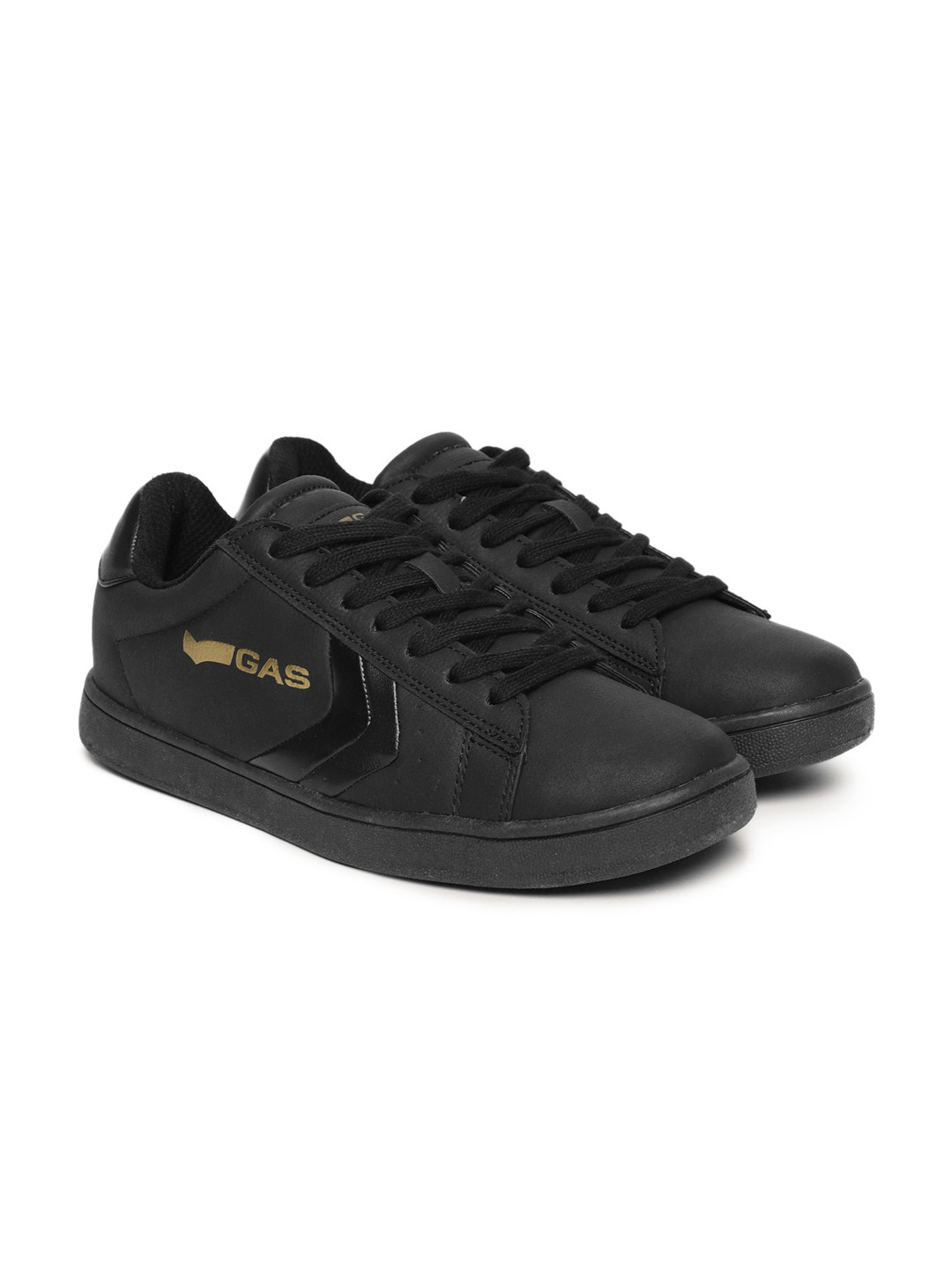 Buy GAS Men Black Johnny Sneakers - Casual Shoes for Men 6845491 | Myntra