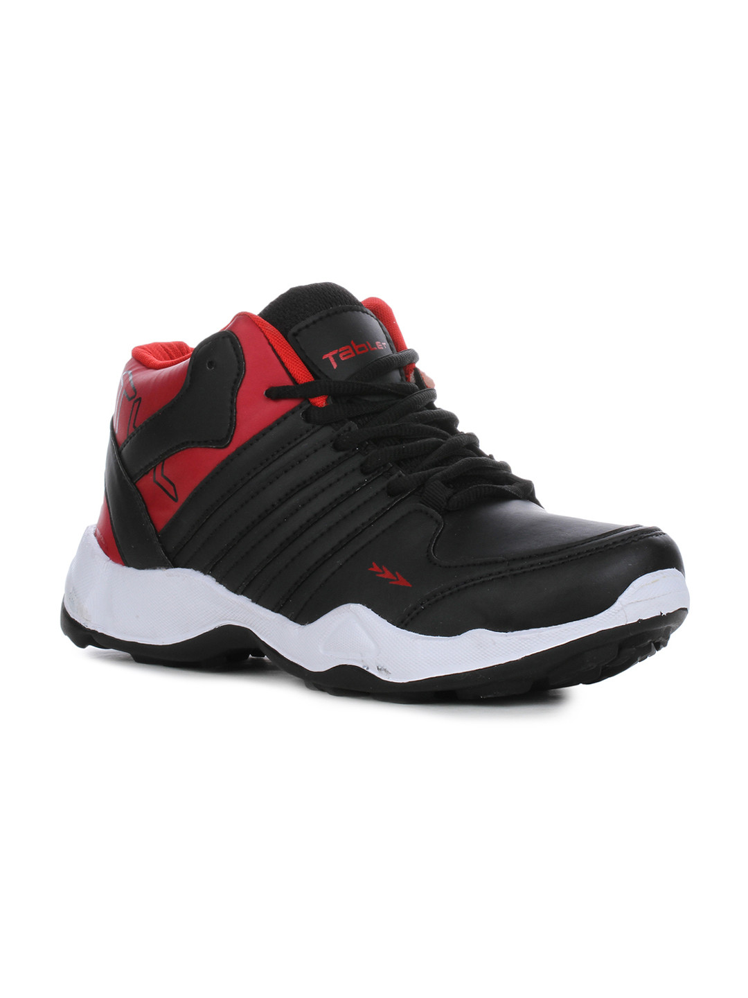 Buy Columbus Men Red Synthetic Mid Top Running Shoes - Sports Shoes for ...
