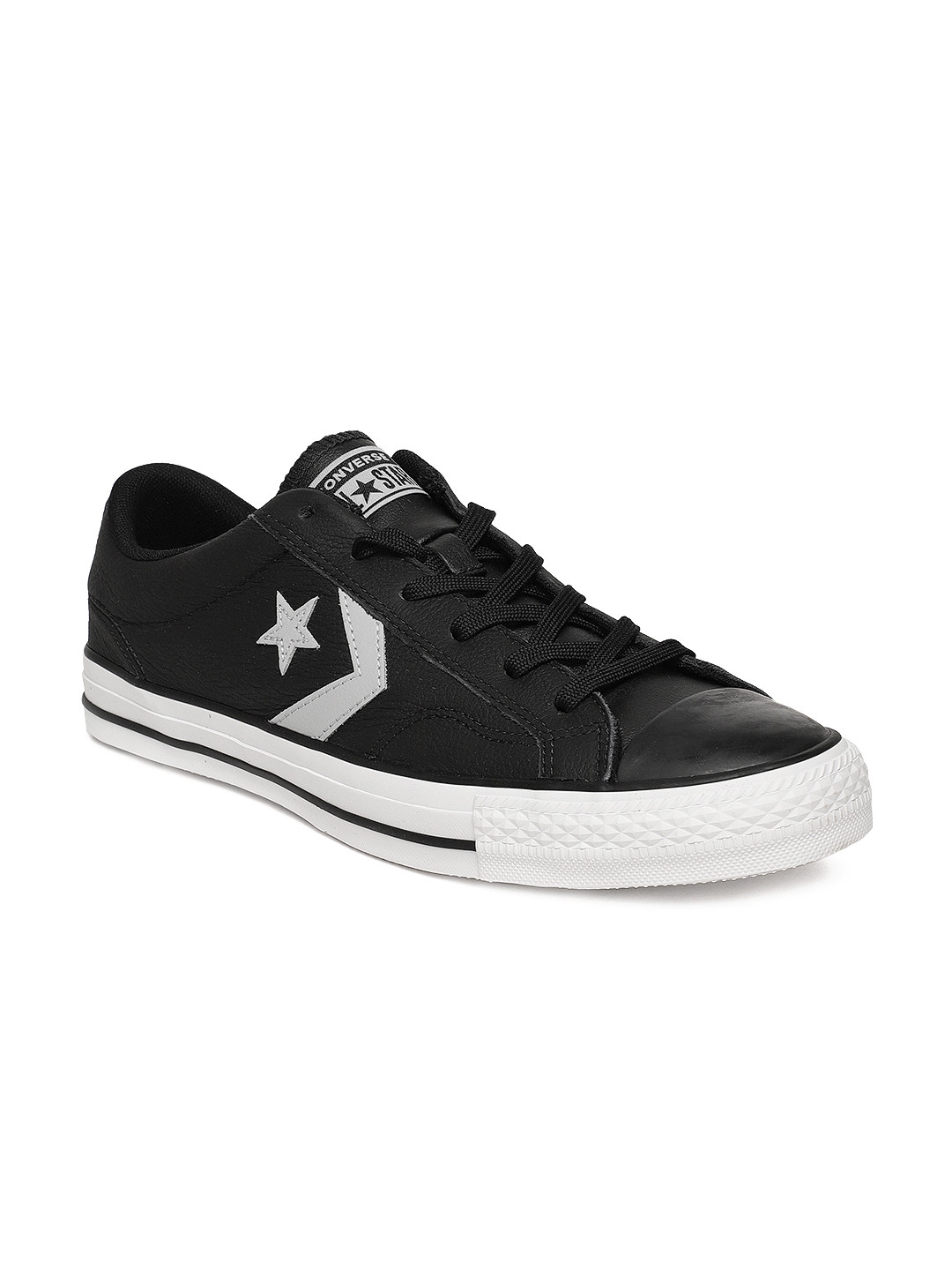 Buy Converse Game Day Leather Star Player Black Sneakers - Casual Shoes ...