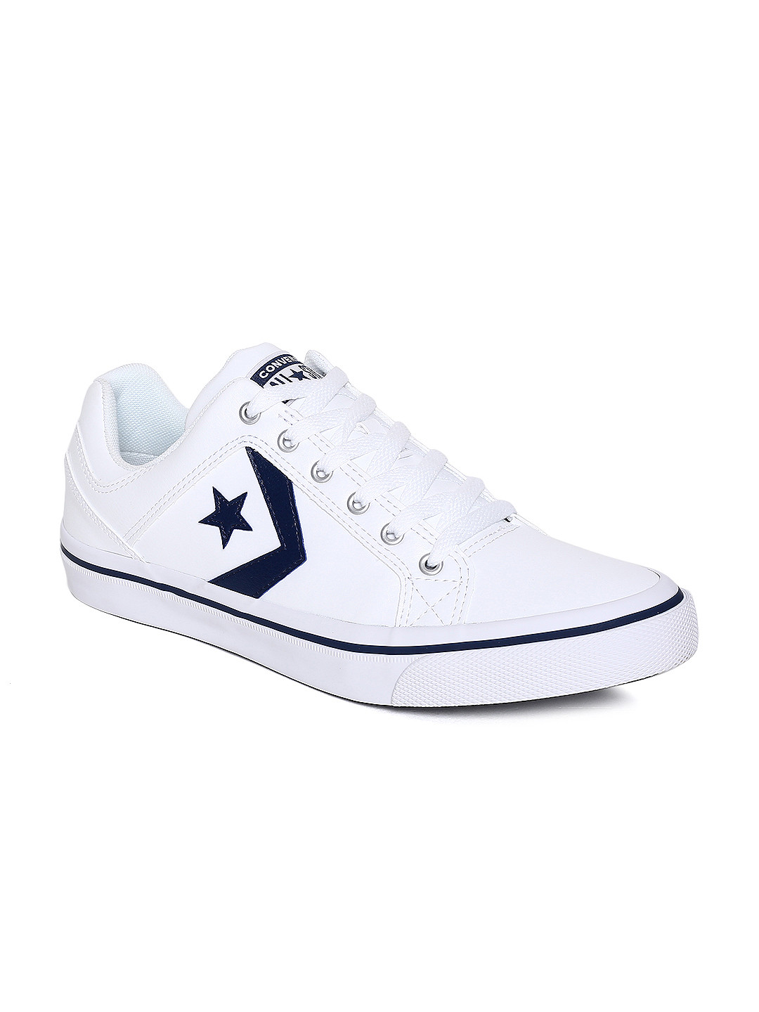 Buy Converse Leather Converse El Distrito White Sneakers - Casual Shoes ...