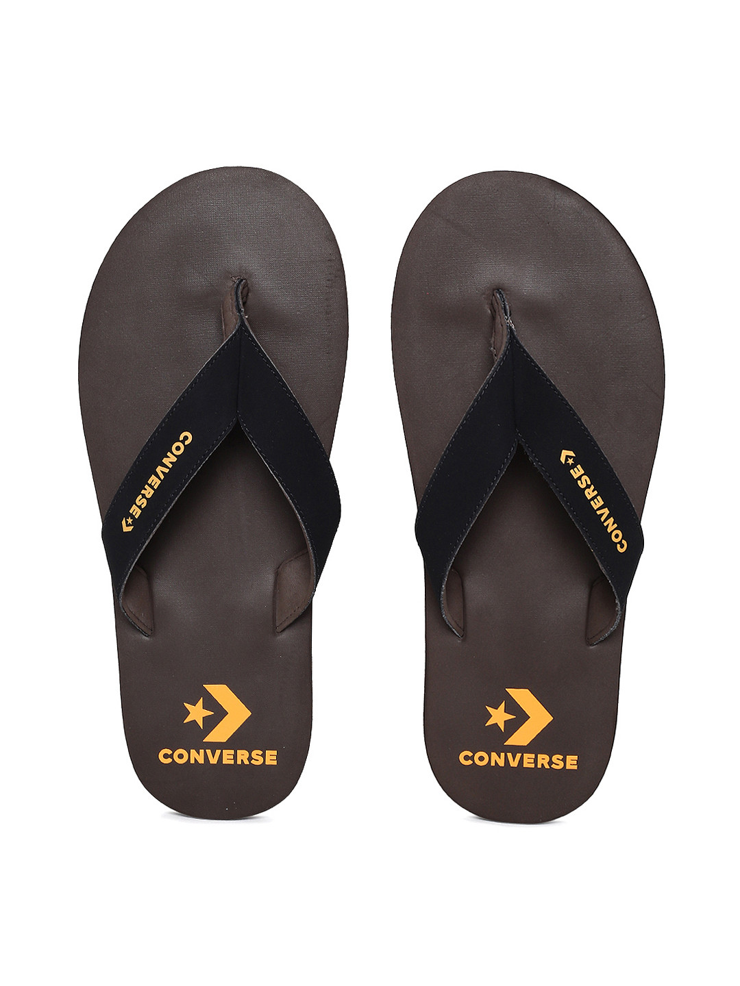 Buy Converse Men Black Solid Thong Flip Flops - Flip Flops for Men ...