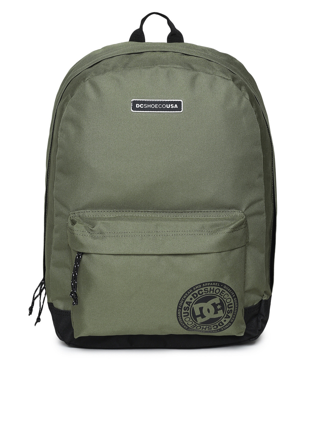 Buy DC Men Green Solid Backpack - Backpacks for Men 6925832 | Myntra