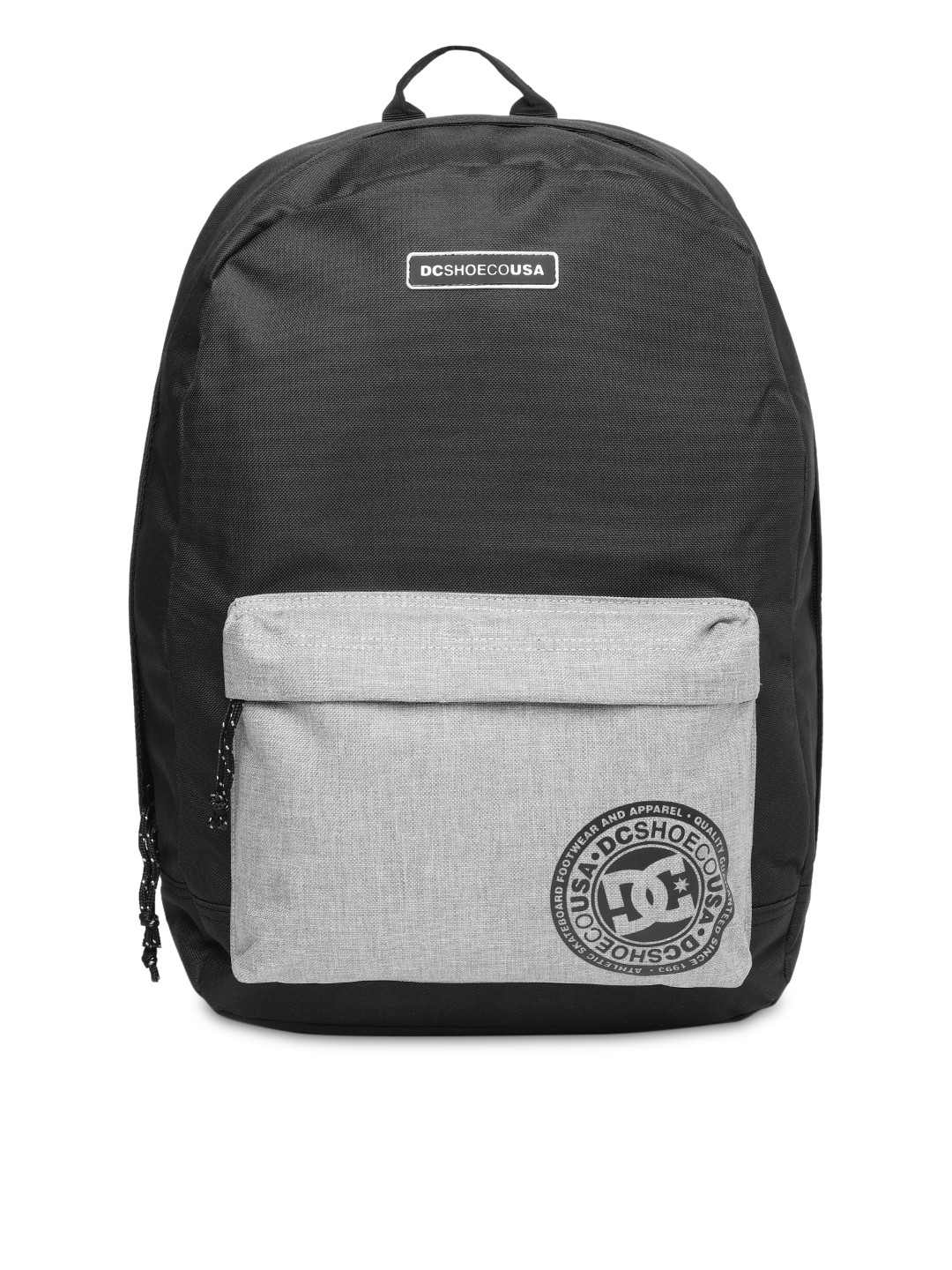 Buy DC Men Black Solid Backpack - Backpacks for Men 6925835 | Myntra