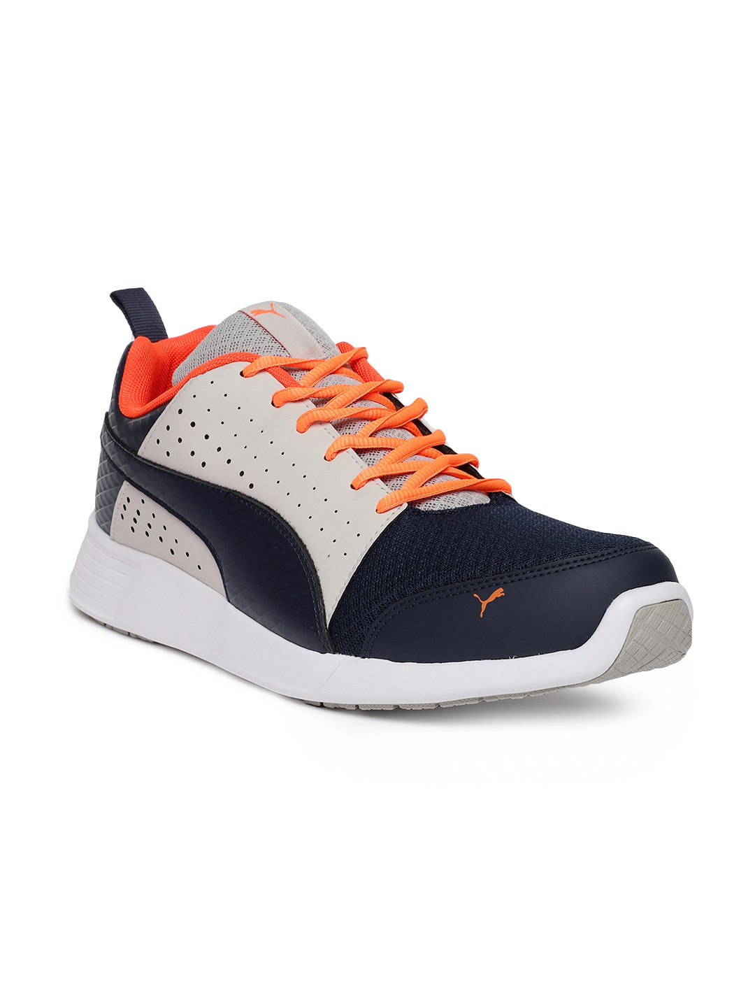 Buy Puma Men Blue & Beige ST Trainer Perf V2 Running Shoes - Sports ...