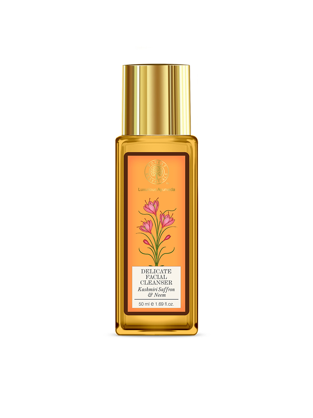 Buy Forest Essentials Sustainable Kashmiri Saffron Neem Delicate Facial ...