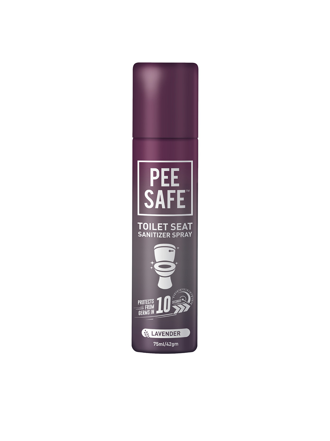 Buy Pee Safe Women Lavender Toilet Seat Sanitizer Spray 75 Ml ...