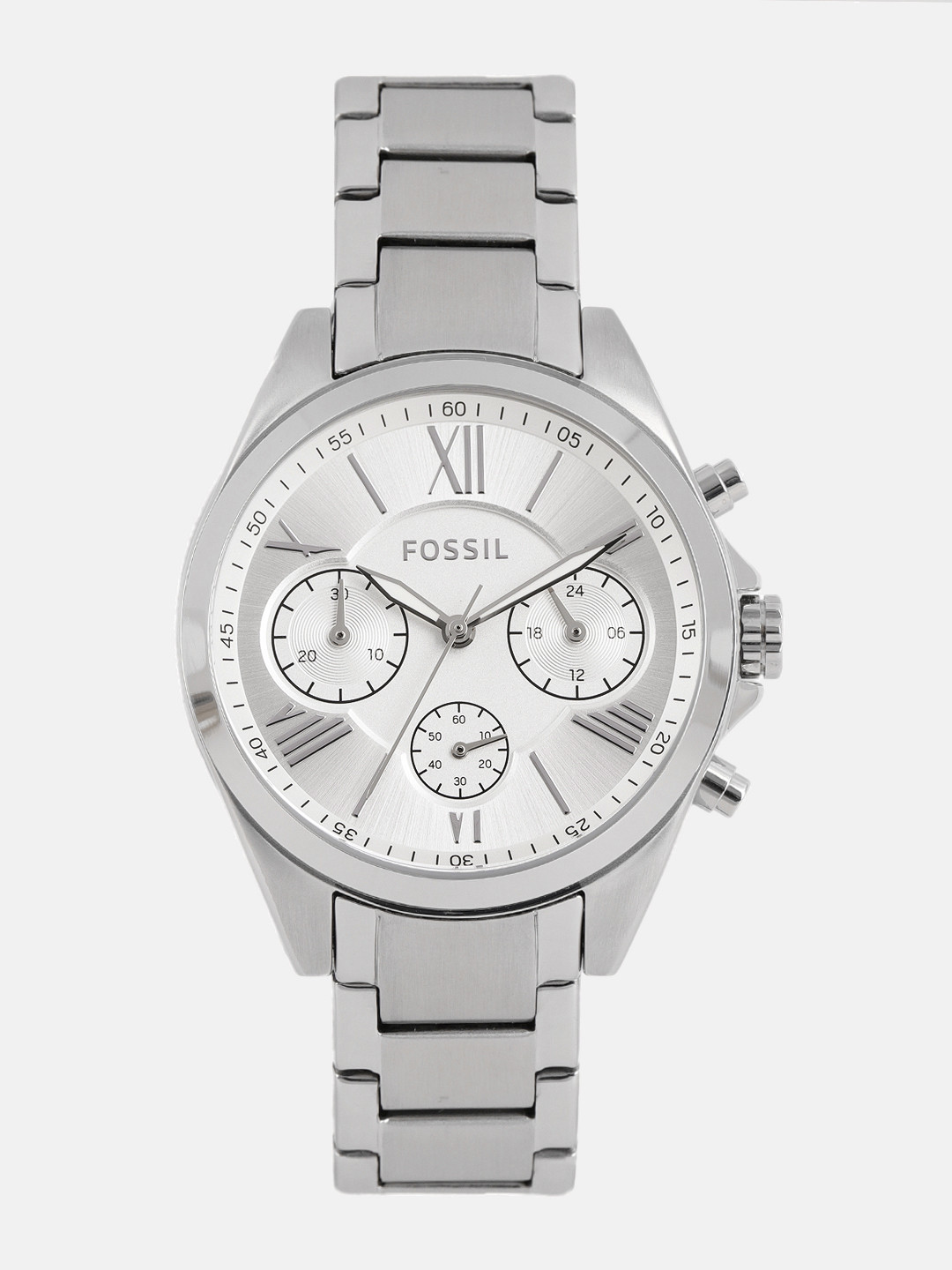 Buy Fossil Women Silver Toned Analogue Watch BQ3035_OR - Watches for Women 6972910 | Myntra