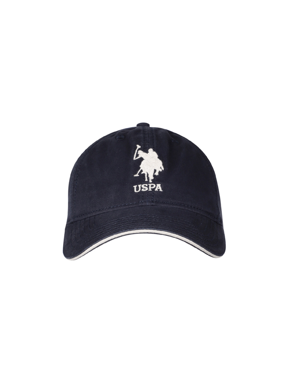 Buy U.S. Polo Assn. Men Navy Blue Solid Baseball Cap - Caps for Men ...