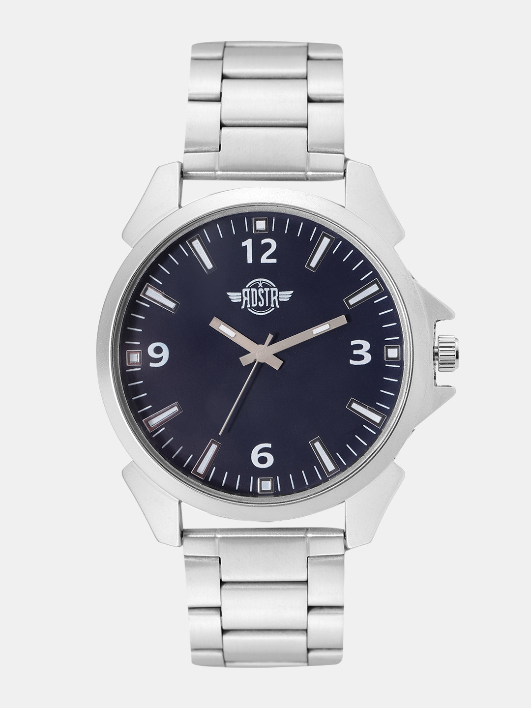 Buy Roadster Men Navy Blue Analogue Watch RD001 C - Watches for Men ...