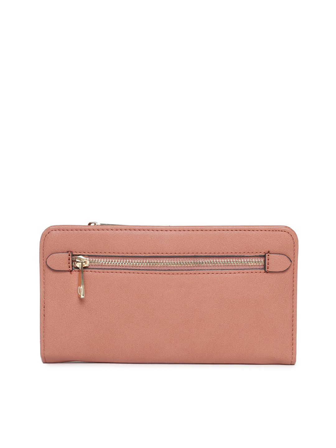 Buy Accessorize Women Dusty Pink Solid Two Fold Wallet - Wallets for ...
