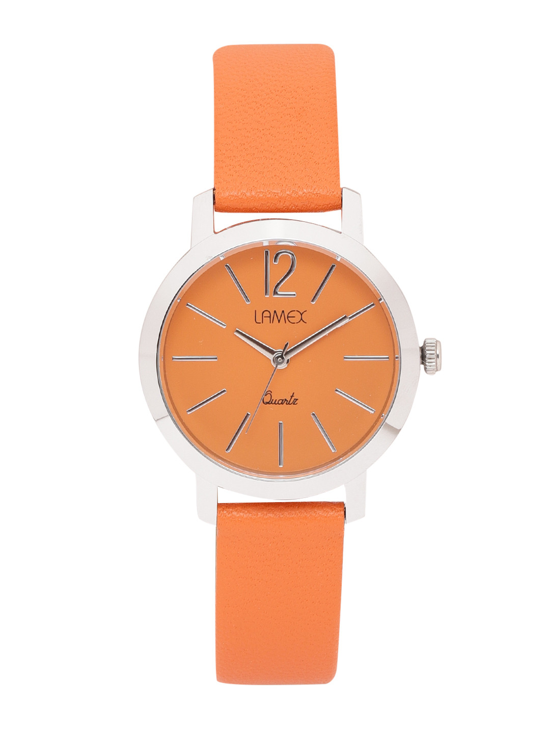 Buy LAMEX Women Orange Analogue Watch FANCY DLX 2538/SS - Watches for ...