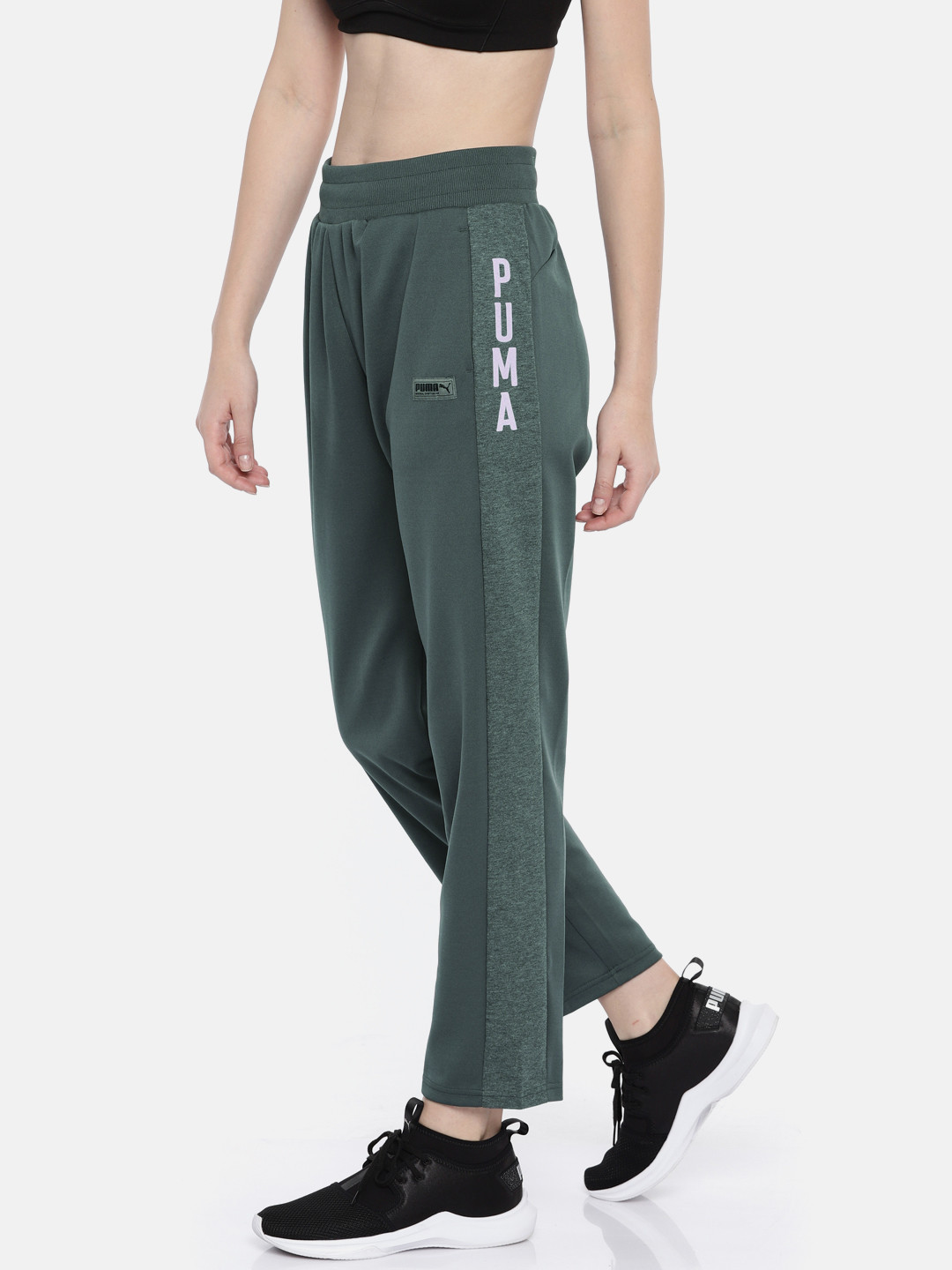 Buy Puma Women Grey FUSION Track Pants - Track Pants for Women 7033505 ...