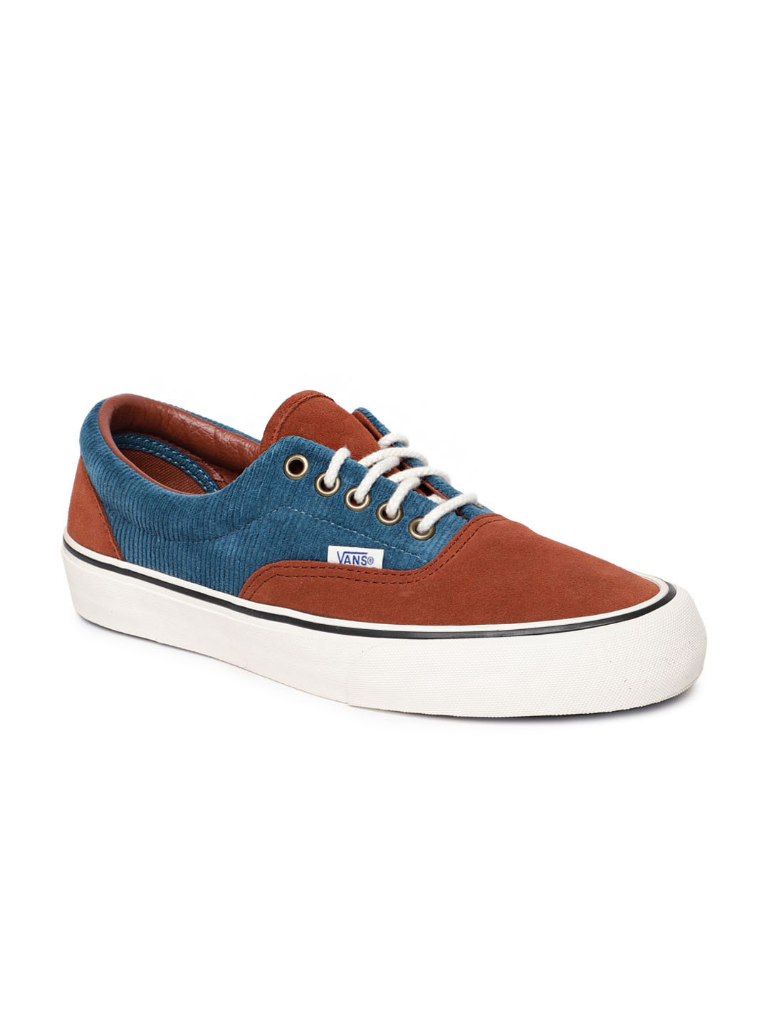 Buy Vans Men Brown & Blue Sneakers - Casual Shoes for Men 7049102 | Myntra