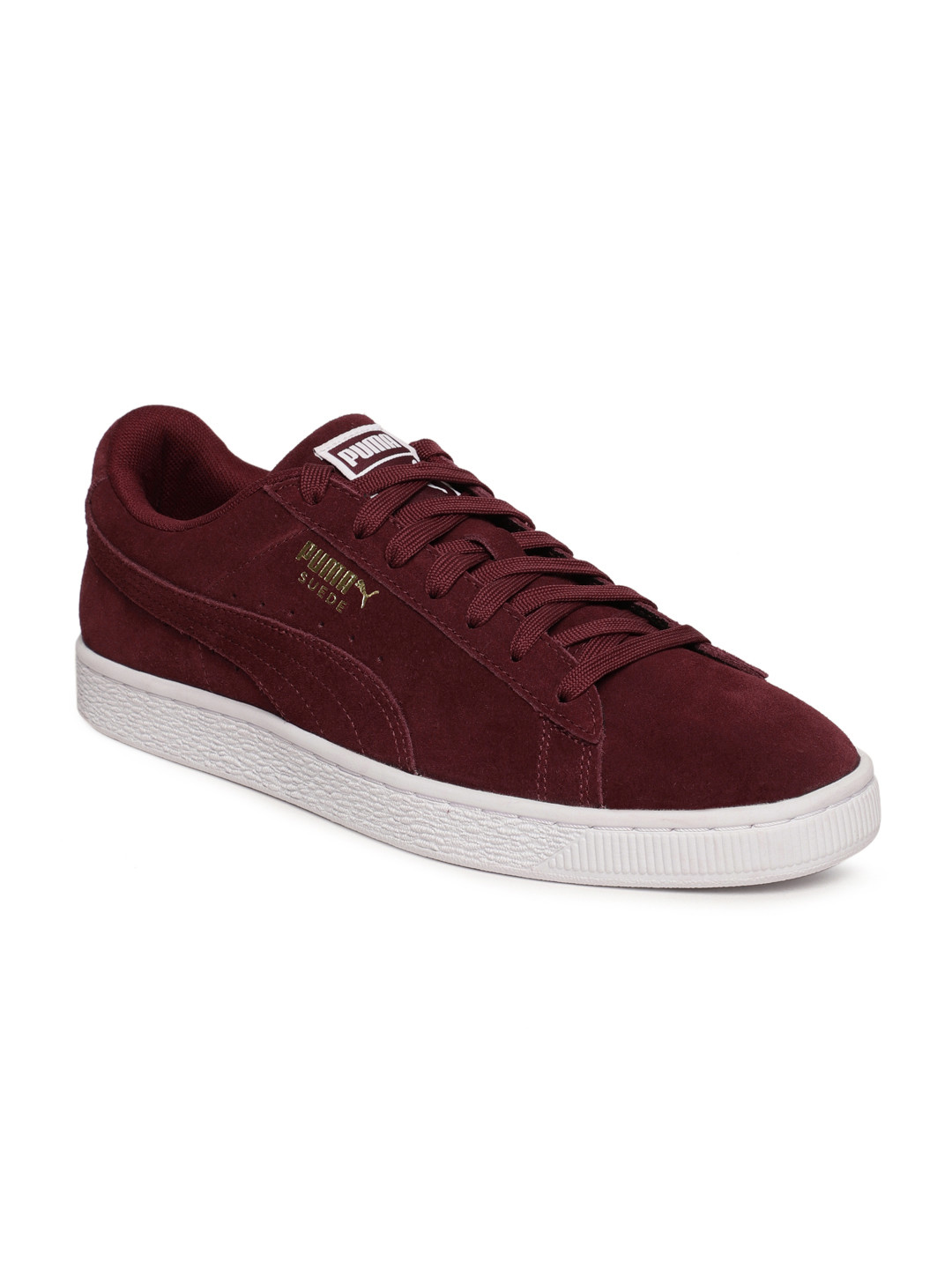 Buy Puma Unisex Maroon Sneakers - Casual Shoes for Unisex 8092145 | Myntra