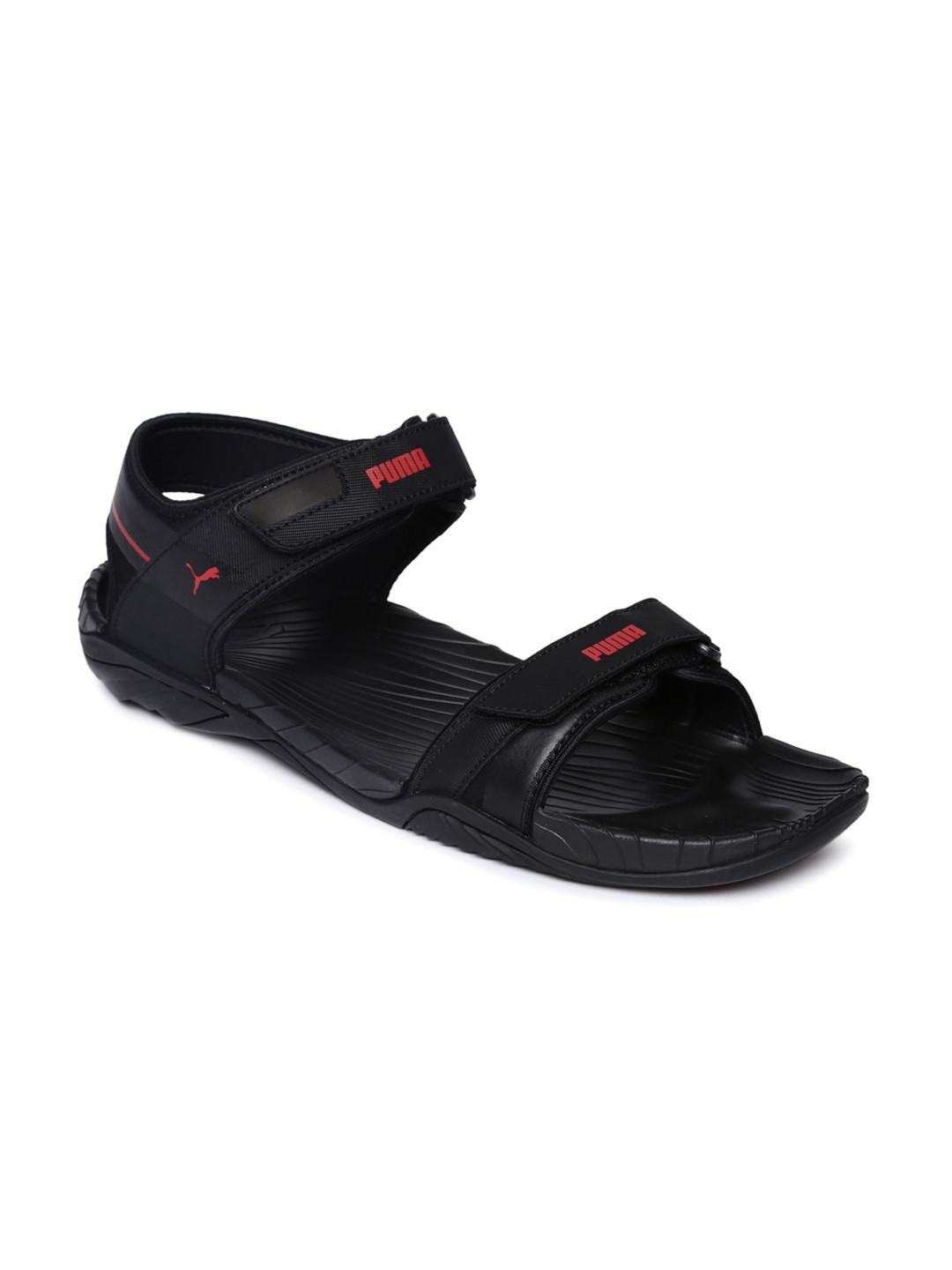 Buy Puma Men Black Aqua NU Sports Sandals - Sandals for Men 7073054 ...