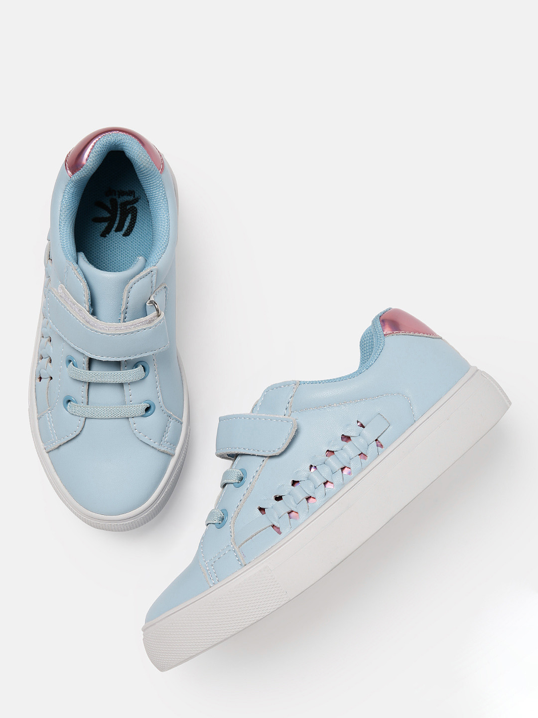 Buy YK Girls Blue Sneakers - Casual Shoes for Girls 7089357 | Myntra