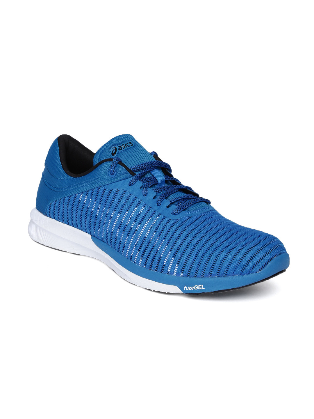 Buy ASICS Men Blue FuzeX Rush Adapt Running Shoes - Sports Shoes for ...