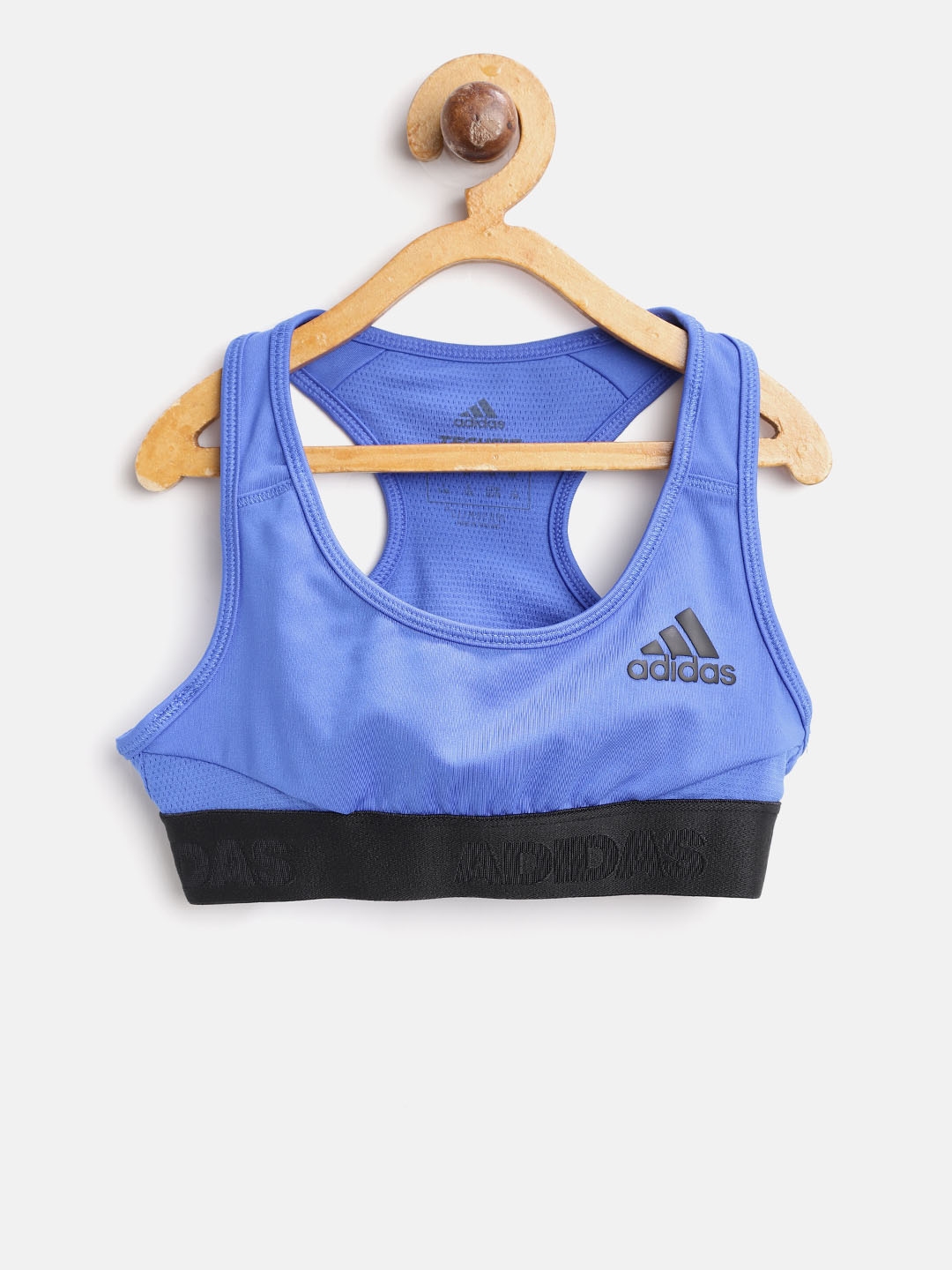 Buy Adidas Girls Blue Alphaskin Sports Bra Bra For Girls 7101481 Myntra