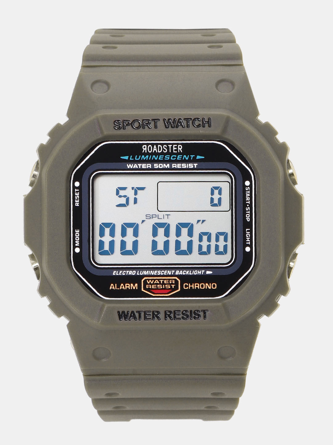 Buy Roadster Unisex Olive Green Digital Watch MFB PN SKM 1134 - Watches ...