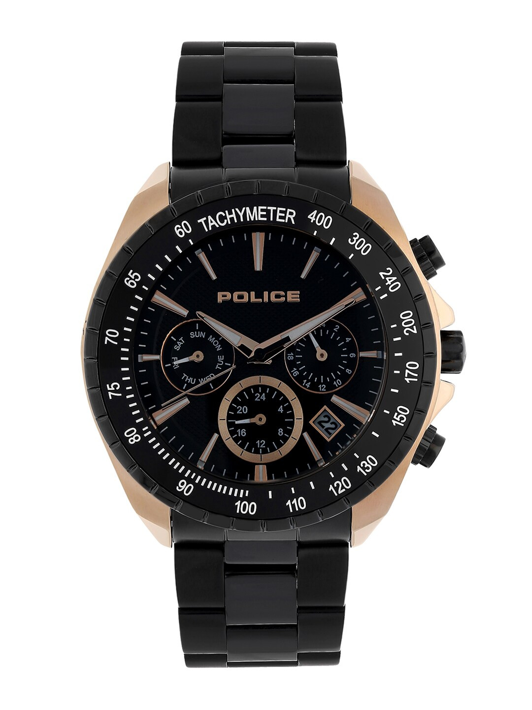 Buy Police Men Black Analogue Watch PL15328JSRB02M - Watches for Men ...