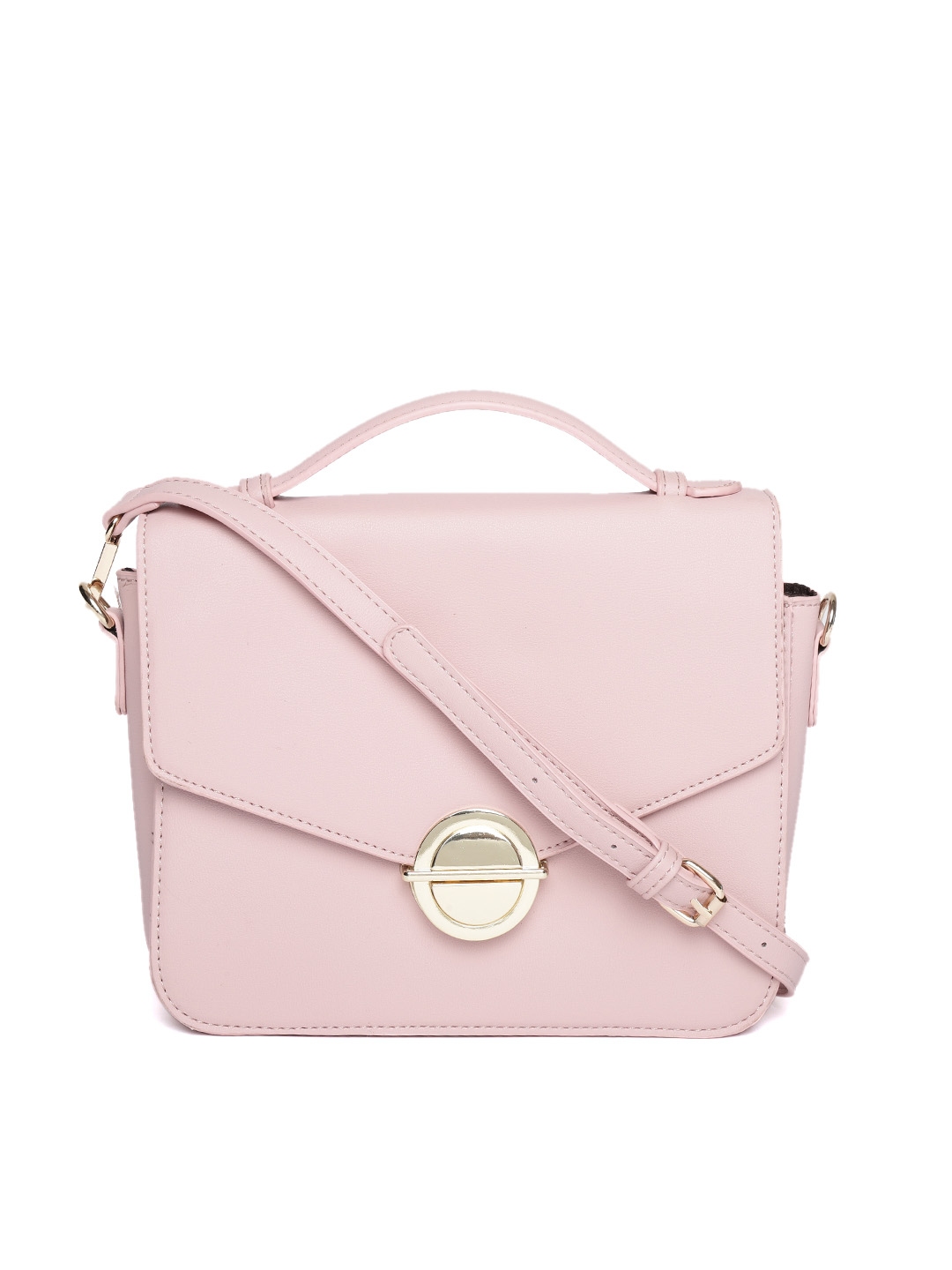 Buy DressBerry Pink Solid Satchel Bag - Handbags for Women 7120223 | Myntra Buy DressBerry Pink Solid Satchel Bag - Handbags for Women 7120223 | Myntra