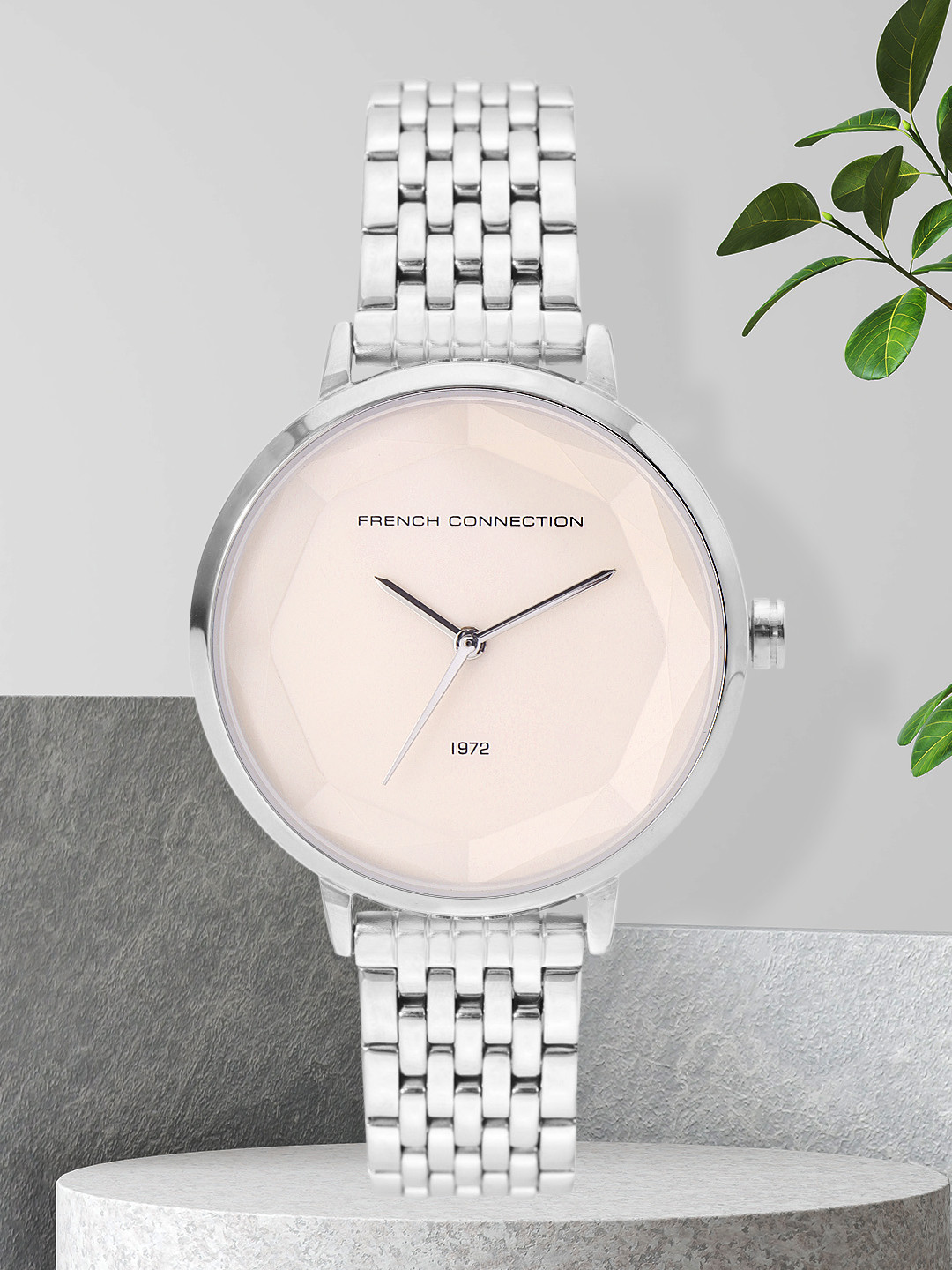 Buy French Connection Women Peach Coloured Analogue Watch FC1317SM ...