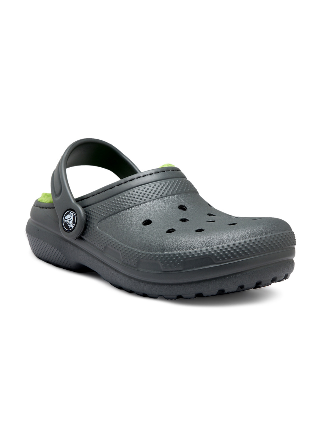 Buy Crocs Classic Boys Grey Clogs - Sandals for Boys 7181452 | Myntra
