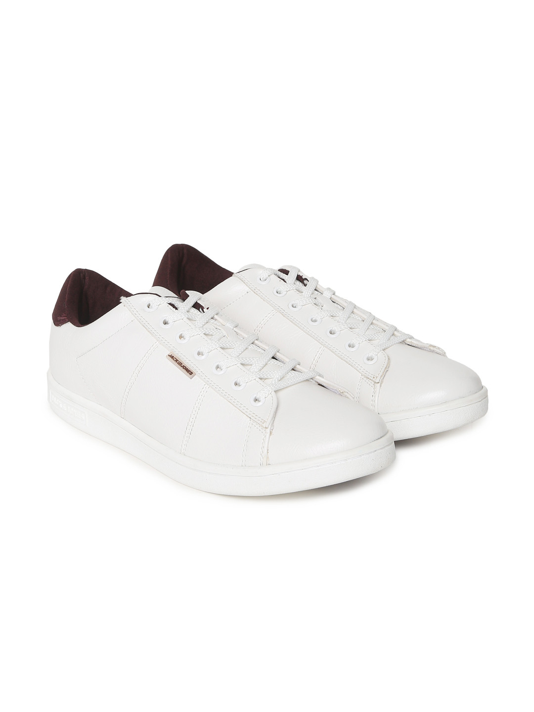 Buy Jack & Jones Men White JFW BANE Sneakers - Casual Shoes for Men ...