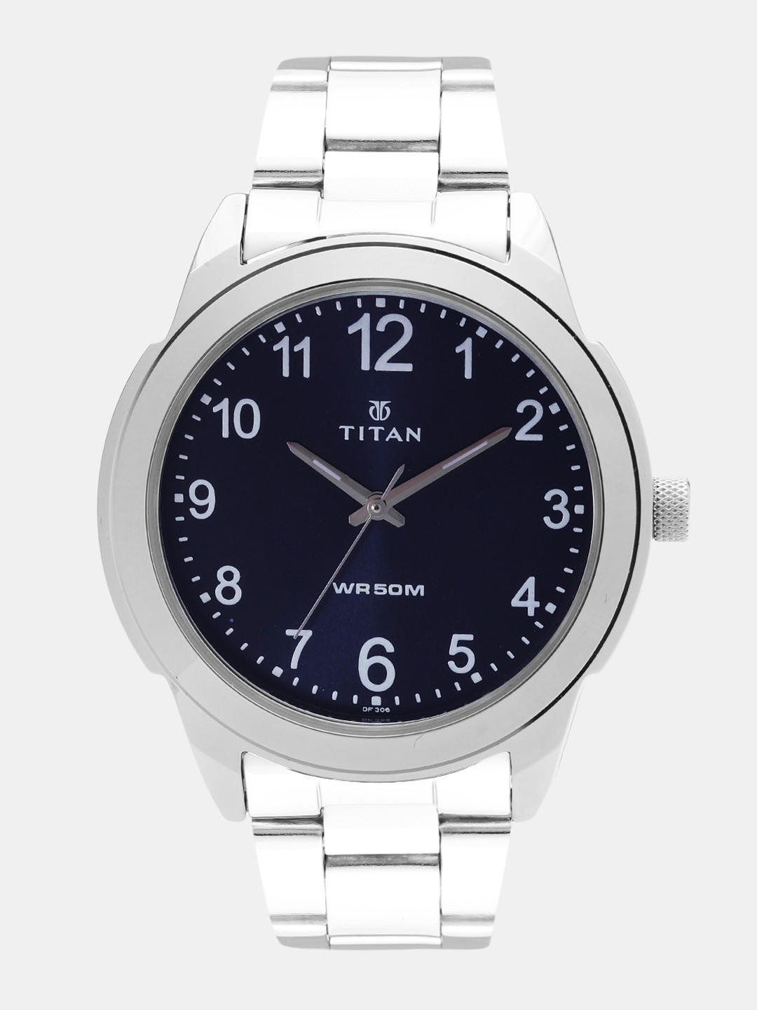 Buy Titan Men Navy Blue Analogue Watch NJ1585SM05C_OR - Watches for Men ...