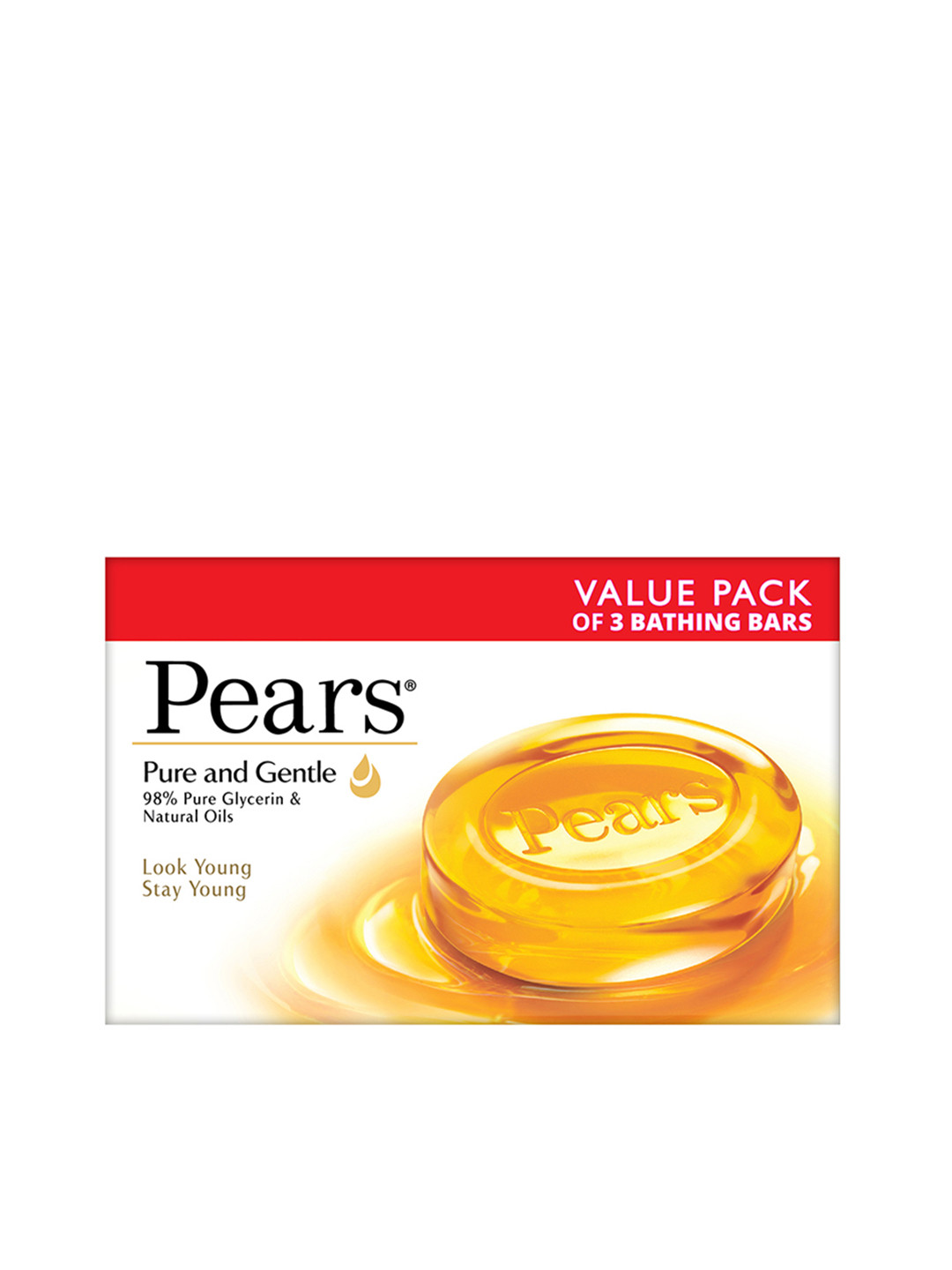 Buy Pears Unisex Set Of 3 Pure & Gentle Soap Bar - Soap for Unisex ...