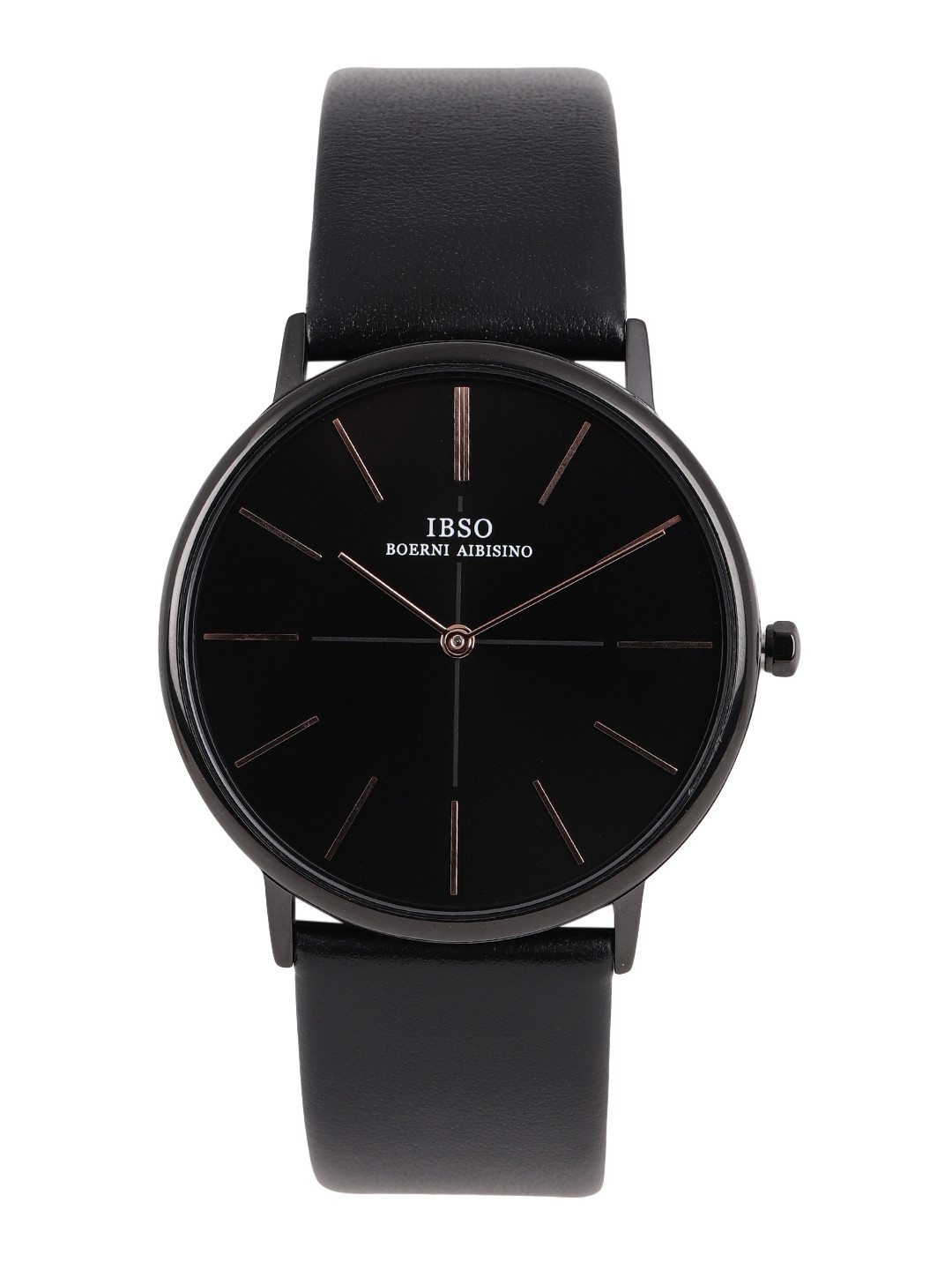 Buy IBSO Men Black Analogue Watch - Watches for Men 7207786 | Myntra
