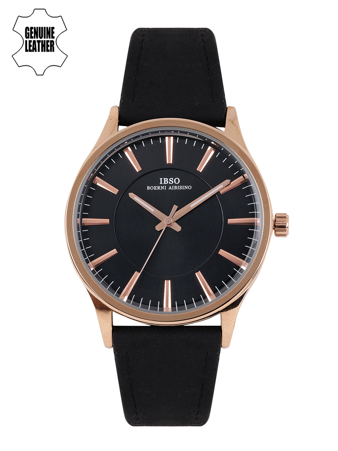 Buy IBSO Men Black Analogue Watch S8286GBK - Watches for Men 7207854 ...