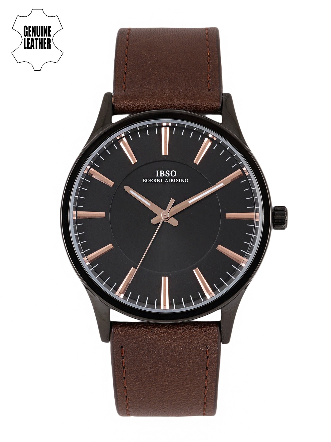 Buy IBSO Men Black Analogue Watch S8286GBR - Watches for Men 7207881 ...