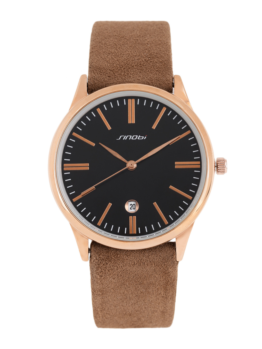 Buy Sinobi Men Black Analogue Watch 11S9616G04 - Watches for Men ...