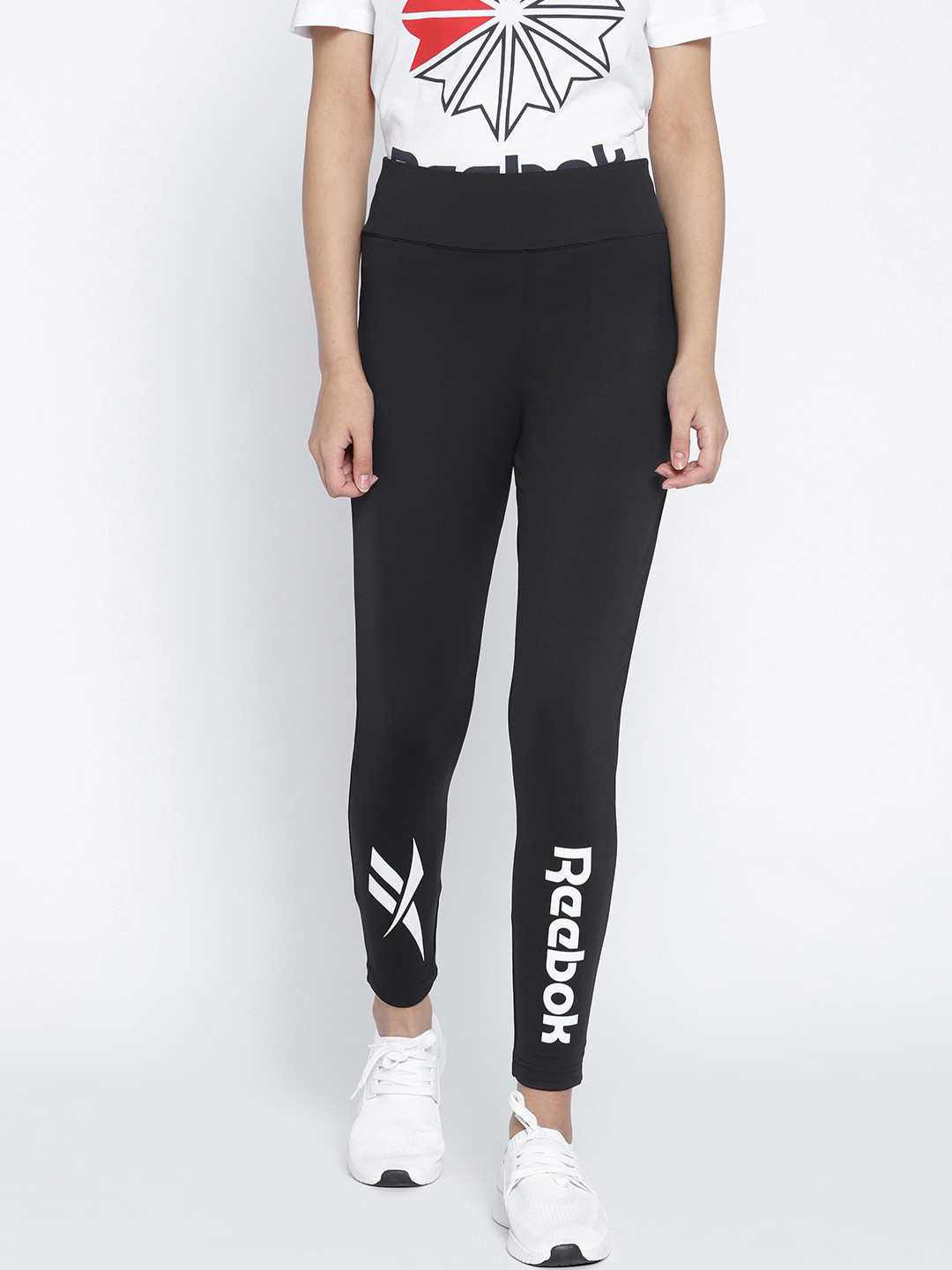 Buy Reebok Classic Women Black Solid LF Tights - Tights for Women ...