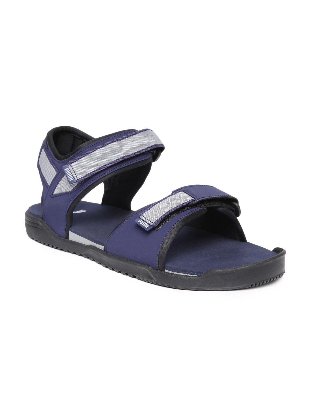Buy Puma Men Navy Blue Shine V2 Sports Sandals - Sandals for Men ...