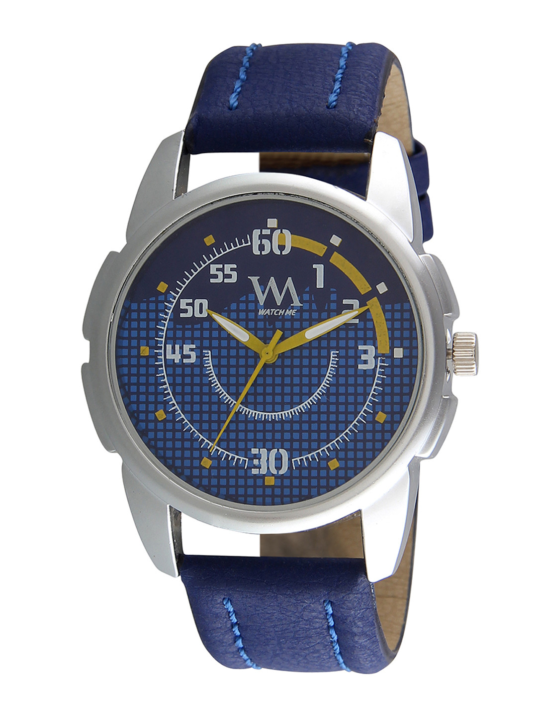 Buy WM Men Blue Analogue Watch AWC 019xy - Watches for Men 7255440 | Myntra