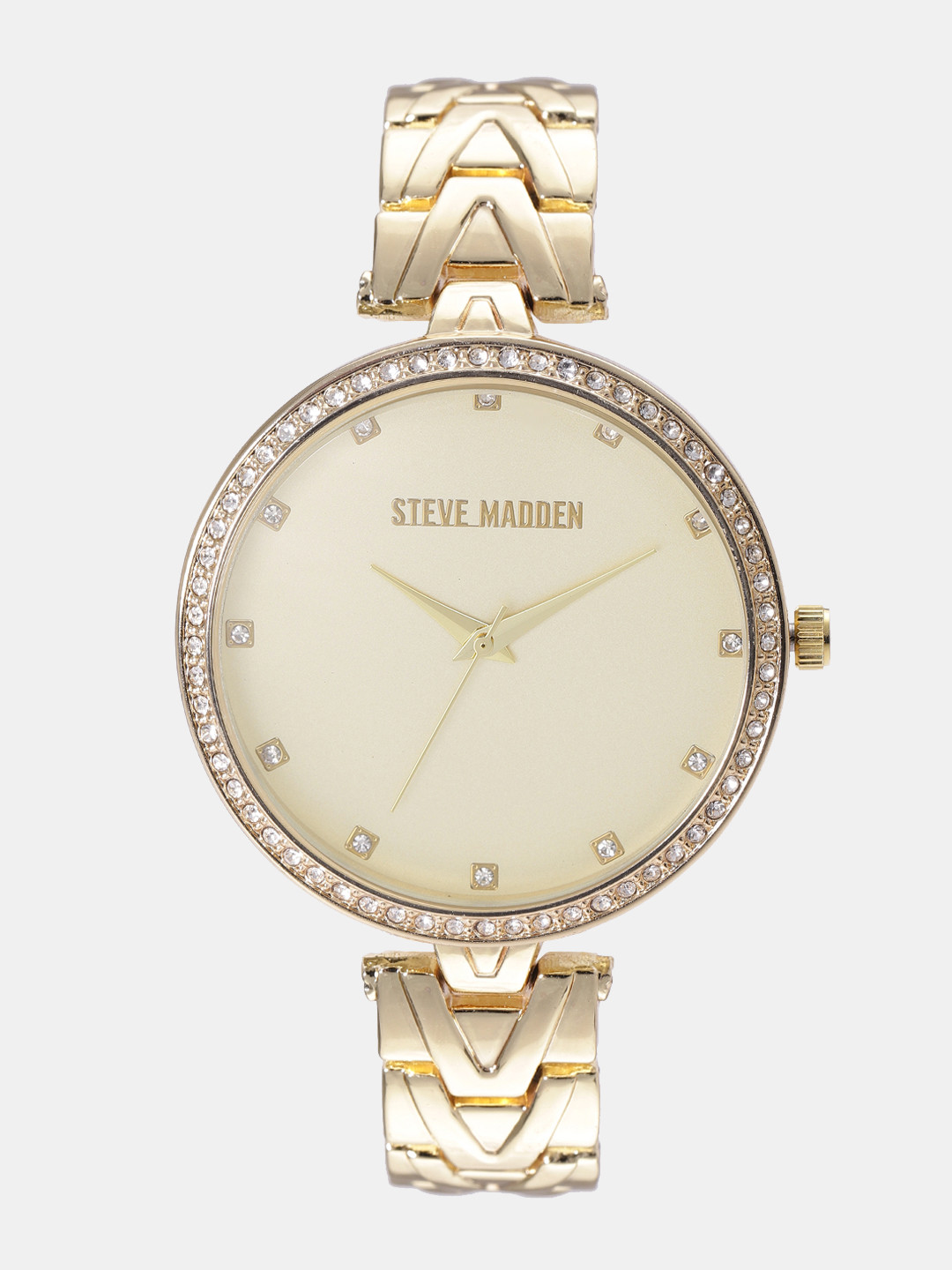 Buy Steve Madden Women Gold Toned Analogue Watch SMW179G - Watches for ...