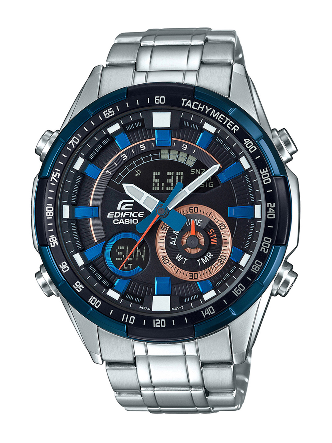 Buy CASIO Edifice Men Black Dial Sensor Chronograph Watch ERA 600DB ...