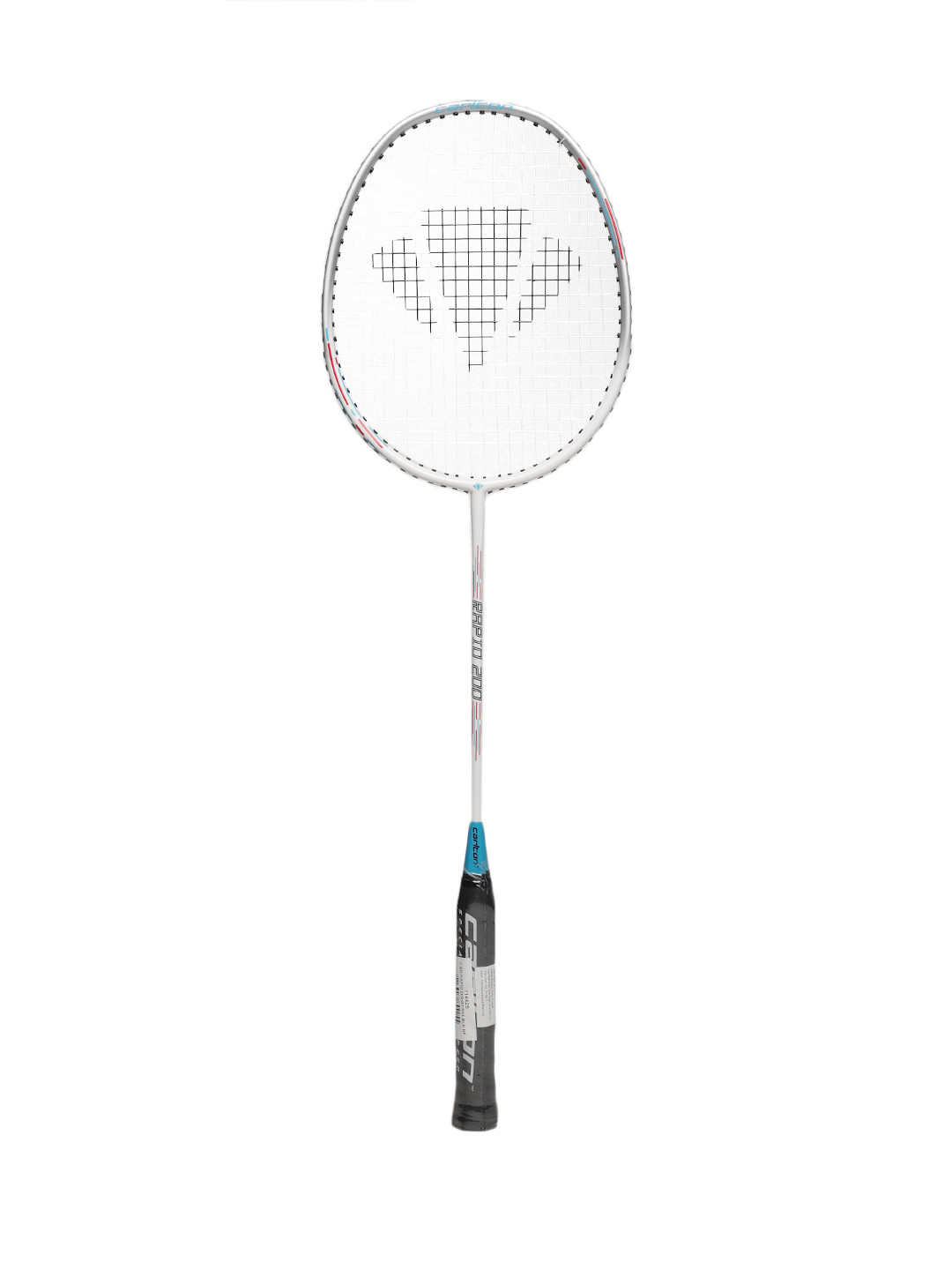 Buy CARLTON Unisex White Rapid 200 Badminton Racquet - Badminton ...