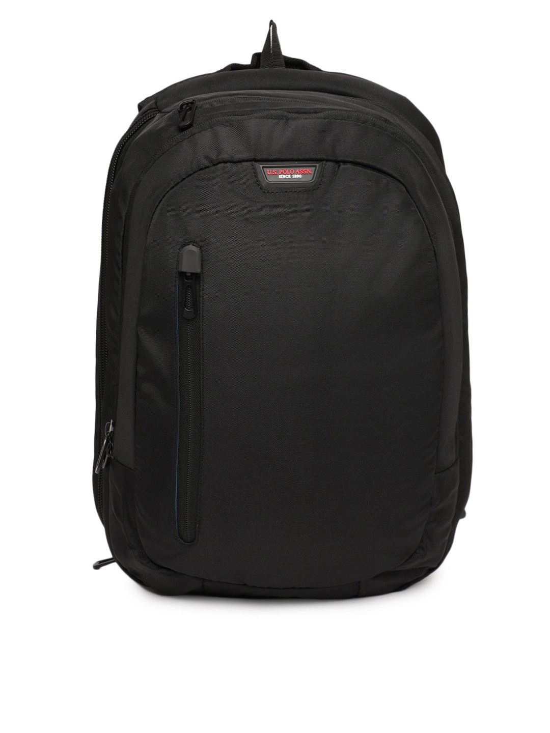 Buy U.S. Polo Assn. Unisex Black Solid Backpack - Backpacks for Unisex ...