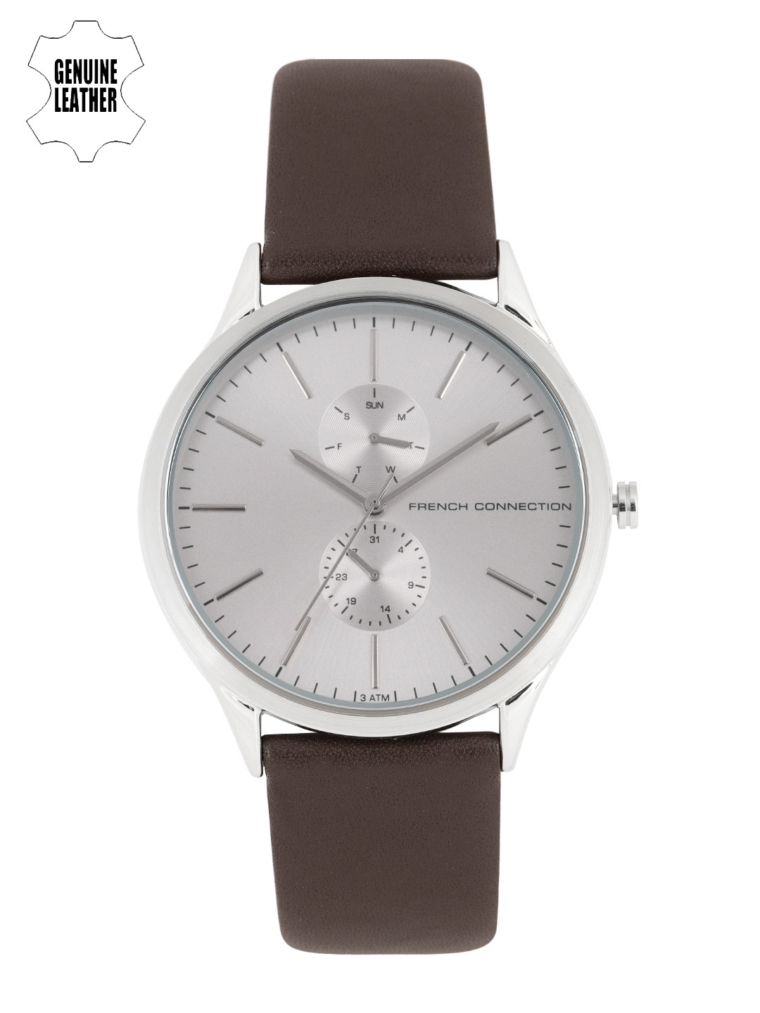 Buy French Connection Men Silver Toned Analogue Watch FC1222E_OR1 ...