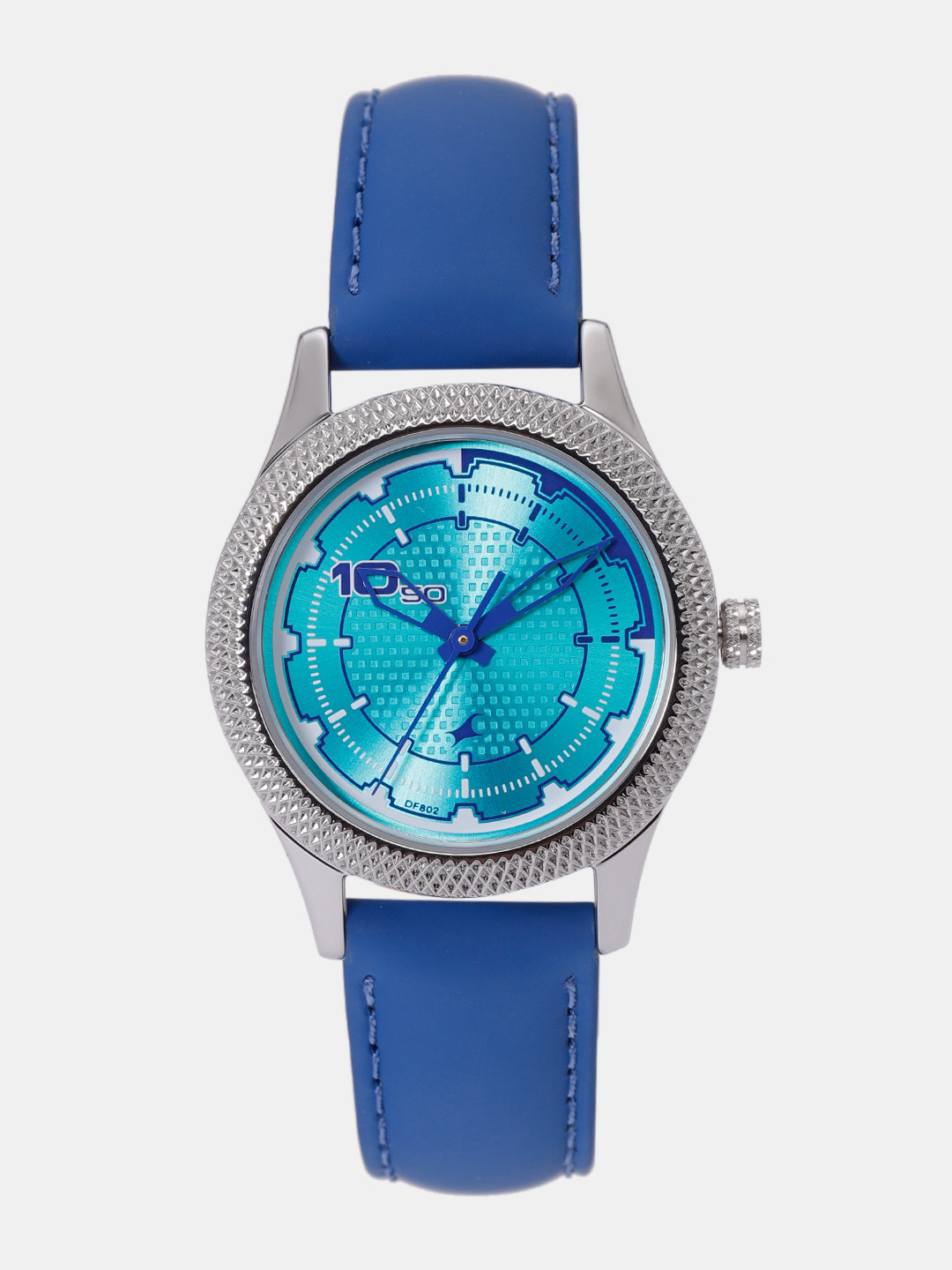 Buy Fastrack Women Turquoise Blue Analogue Watch NK6158SL01_OR_F ...