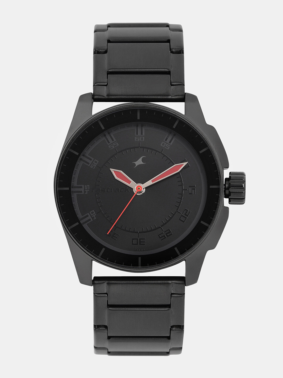 Buy Fastrack Men Black Analogue Watch NK3089NM01 - Watches for Men ...